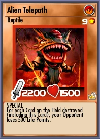 Alien Telepath (BAM) | Yu-Gi-Oh! Wiki | Fandom