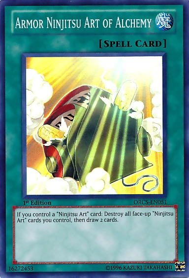 Card Gallery:Armor Ninjitsu Art of Alchemy | Yu-Gi-Oh! Wiki | Fandom