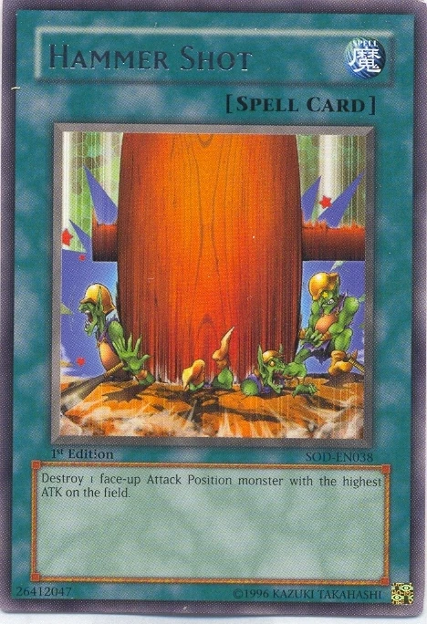 Card Gallery:Hammer Shot | Yu-Gi-Oh! Wiki | Fandom
