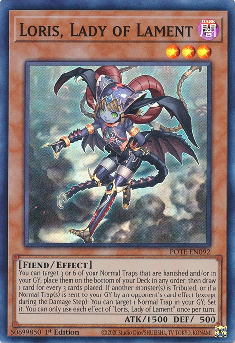 Loris, Lady of Lament | Yu-Gi-Oh! Wiki | Fandom
