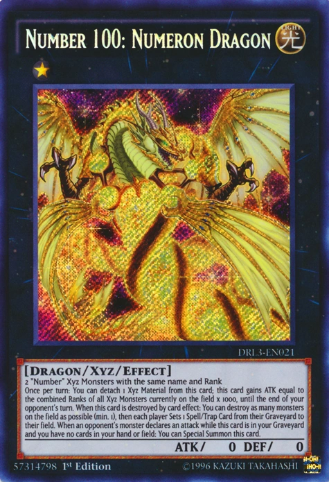Card Gallery:Number 100: Numeron Dragon | Yu-Gi-Oh! Wiki | Fandom