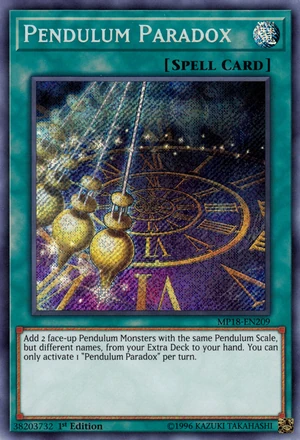 Pendulum Paradox | Yu-Gi-Oh! Wiki | Fandom