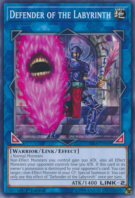 Card Gallery:Defender of the Labyrinth | Yu-Gi-Oh! Wiki | Fandom