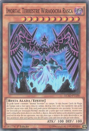 Earthbound Immortal Wiraqocha Rasca | Yu-Gi-Oh! Wiki | Fandom