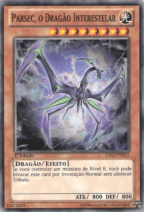 Parsec, the Interstellar Dragon | Yu-Gi-Oh! Wiki | Fandom