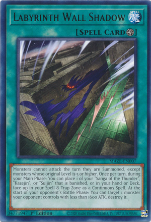 Labyrinth Wall Shadow | Yu-Gi-Oh! Wiki | Fandom