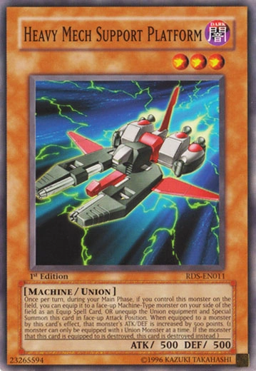 Card Gallery:Heavy Mech Support Platform | Yu-Gi-Oh! Wiki | Fandom