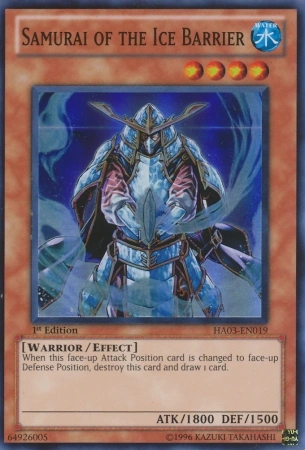 Card Gallery:Samurai of the Ice Barrier | Yu-Gi-Oh! Wiki | Fandom
