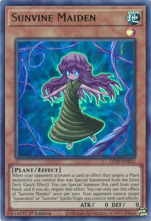 Sunvine Maiden | Yu-Gi-Oh! Wiki | Fandom