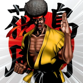 Card Artworks:Karate Man | Yu-Gi-Oh! Wiki | Fandom