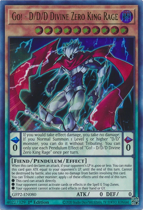 Go! - D/D/D Divine Zero King Rage | Yu-Gi-Oh! Wiki | Fandom