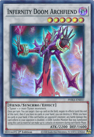 Infernity Doom Archfiend | Yu-Gi-Oh! Wiki | Fandom