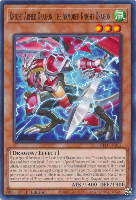 Knight Armed Dragon, the Armored Knight Dragon | Wikia Yu-Gi-Oh! tiếng Việt | Fandom