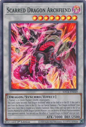 Scarred Dragon Archfiend | Yu-Gi-Oh! Wiki | Fandom
