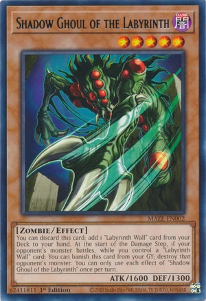 Shadow Ghoul of the Labyrinth | Yu-Gi-Oh! Wiki | Fandom