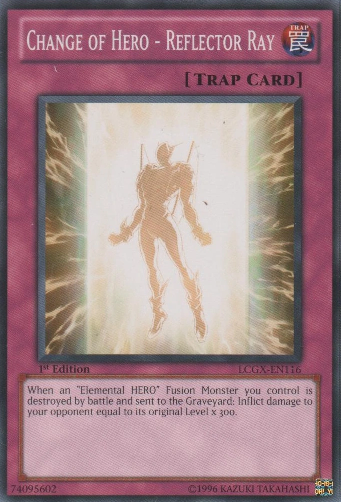 Change of Hero - Reflector Ray | Yu-Gi-Oh! Wiki | Fandom