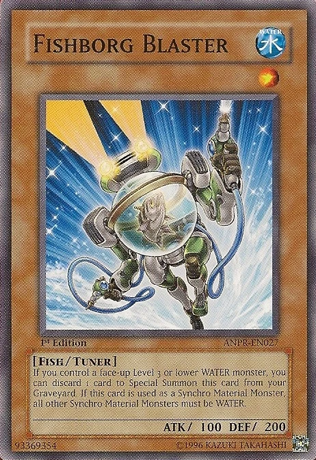 Card Errata:Fishborg Blaster | Yu-Gi-Oh! Wiki | Fandom