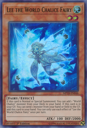 Lee the World Chalice Fairy | Yu-Gi-Oh! Wiki | Fandom