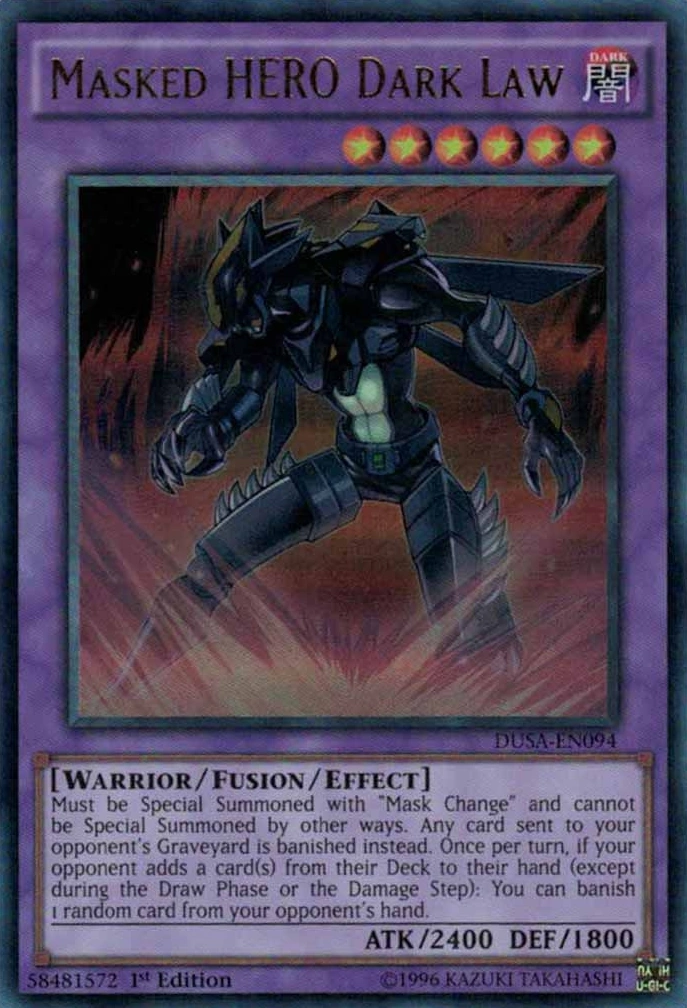 Masked HERO Dark Law | Wikia Yu-Gi-Oh! tiếng Việt | Fandom