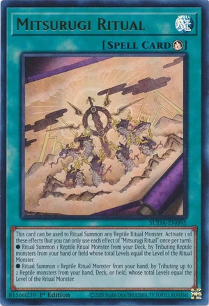 Mitsurugi Ritual | Yu-Gi-Oh! Wiki | Fandom
