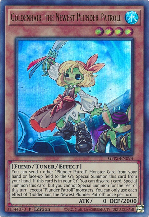 Goldenhair, the Newest Plunder Patroll | Yu-Gi-Oh! Wiki | Fandom