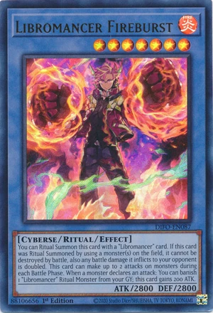 Libromancer Fireburst | Yu-Gi-Oh! Wiki | Fandom