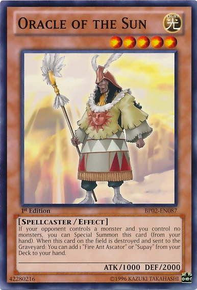 Oracle of the Sun | Yu-Gi-Oh! Wiki | Fandom