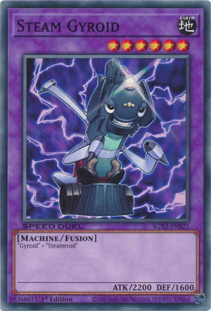 Steam Gyroid | Yu-Gi-Oh! Wiki | Fandom