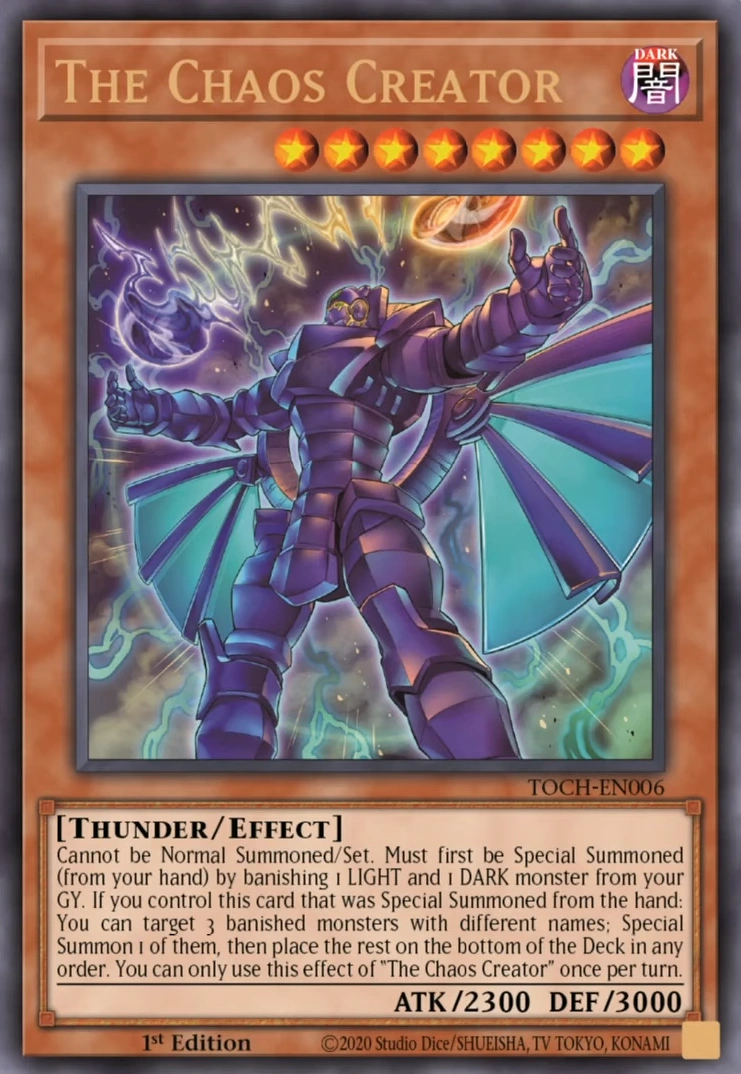 Card Gallery:The Chaos Creator | Yu-Gi-Oh! Wiki | Fandom