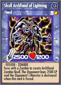 Skull Archfiend of Lightning (BAM) | Yu-Gi-Oh! Wiki | Fandom
