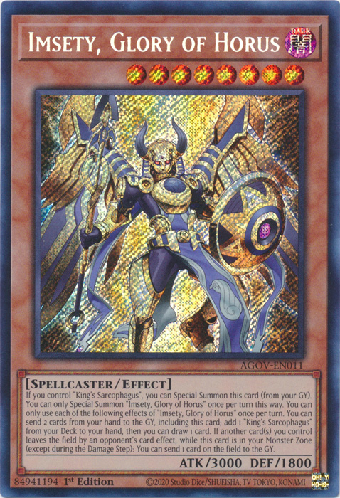 Imsety, Glory of Horus | Yu-Gi-Oh! Wiki | Fandom