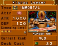 Rigras Leever (DOR) | Yu-Gi-Oh! Wiki | Fandom