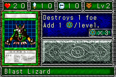 Blast Lizard (video game) | Yu-Gi-Oh! Wiki | Fandom