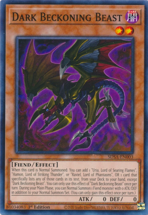 Dark Beckoning Beast | Yu-Gi-Oh! Wiki | Fandom