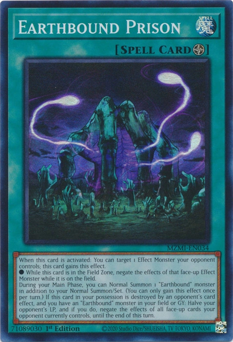 Card Gallery:Earthbound Prison | Yu-Gi-Oh! Wiki | Fandom