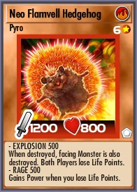 Neo Flamvell Hedgehog (BAM) | Yu-Gi-Oh! Wiki | Fandom