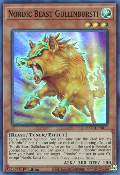 Nordic Beast Gullinbursti | Yu-Gi-Oh! Wiki | Fandom