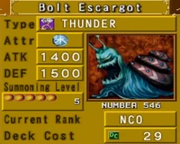 Bolt Escargot (DOR) | Yu-Gi-Oh! Wiki | Fandom