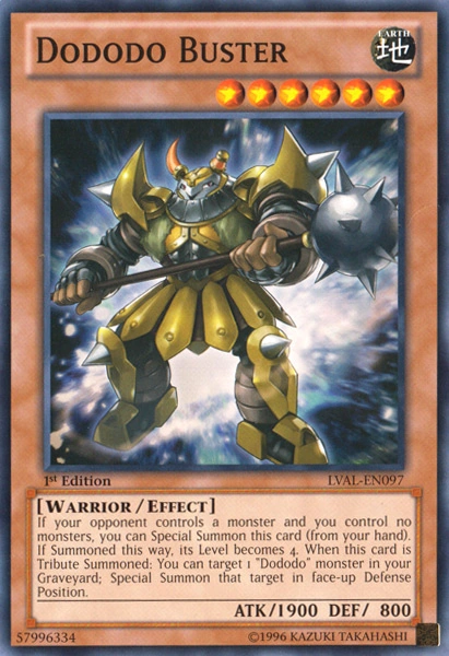 Card Gallery:Dododo Buster | Yu-Gi-Oh! Wiki | Fandom