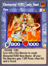Elemental HERO Lady Heat (BAM) | Yu-Gi-Oh! Wiki | Fandom