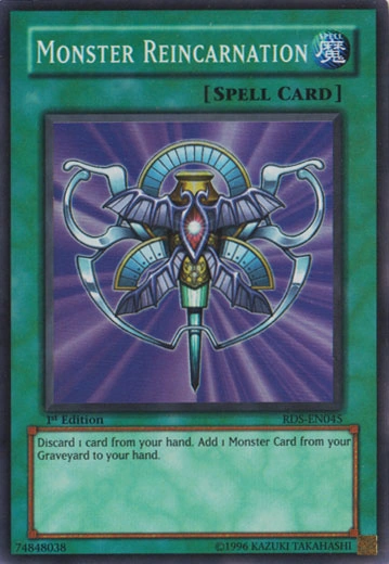 Card Gallery:Monster Reincarnation | Yu-Gi-Oh! Wiki | Fandom