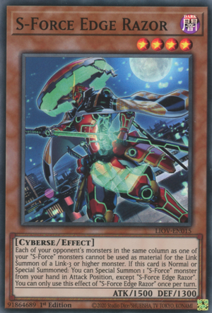 S-Force Edge Razor | Yu-Gi-Oh! Wiki | Fandom