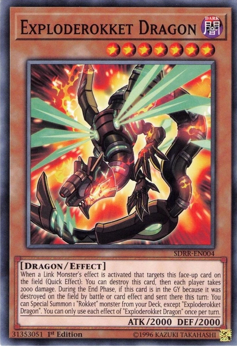 Exploderokket Dragon | Yu-Gi-Oh! Wiki | Fandom