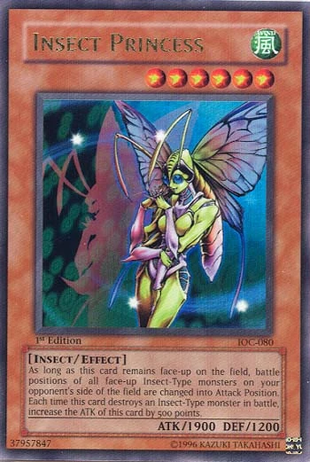 Card Errata:Insect Princess | Yu-Gi-Oh! Wiki | Fandom