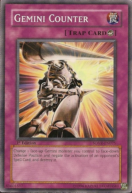 Card Gallery:Gemini Counter | Yu-Gi-Oh! Wiki | Fandom