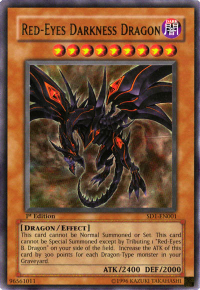 Card Gallery:Red-Eyes Darkness Dragon | Yu-Gi-Oh! Wiki | Fandom