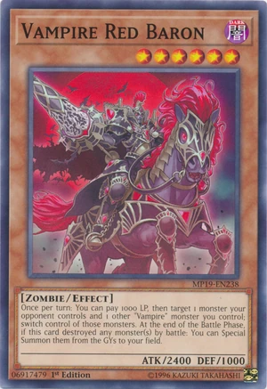 Vampire Red Baron | Yu-Gi-Oh! Wiki | Fandom