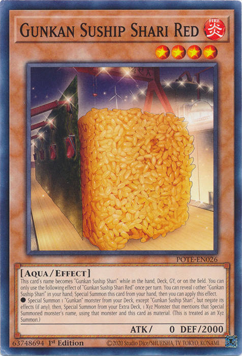 Gunkan Suship Shari Red | Yu-Gi-Oh! Wiki | Fandom Gunkan Suship Shari Red | Yu-Gi-Oh! Wiki | Fandom
