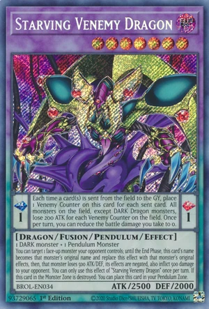 Starving Venemy Dragon | Yu-Gi-Oh! Wiki | Fandom