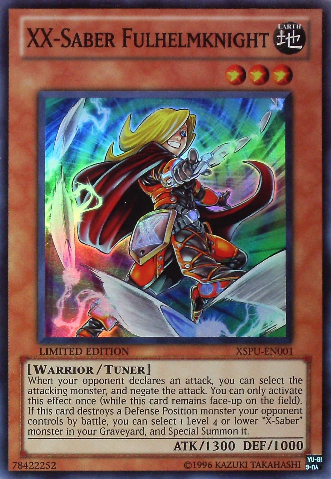 Set Card Galleries:X-Saber Power-Up (TCG-EN-LE) | Yu-Gi-Oh! Wiki | Fandom